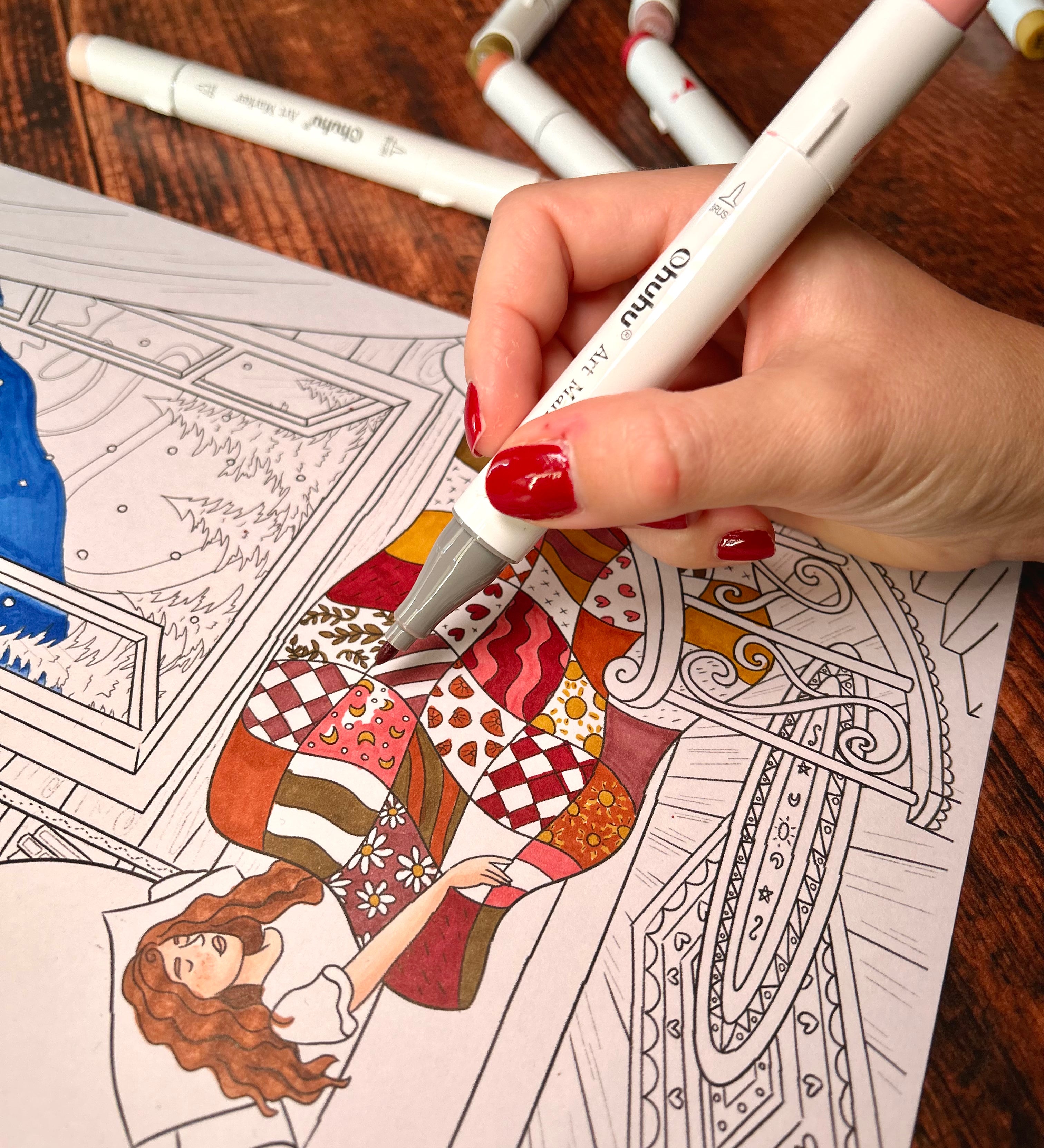 Coloriages – Incantation & Co